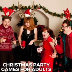 10 Adult Christmas Party Games That'll Make You Laugh