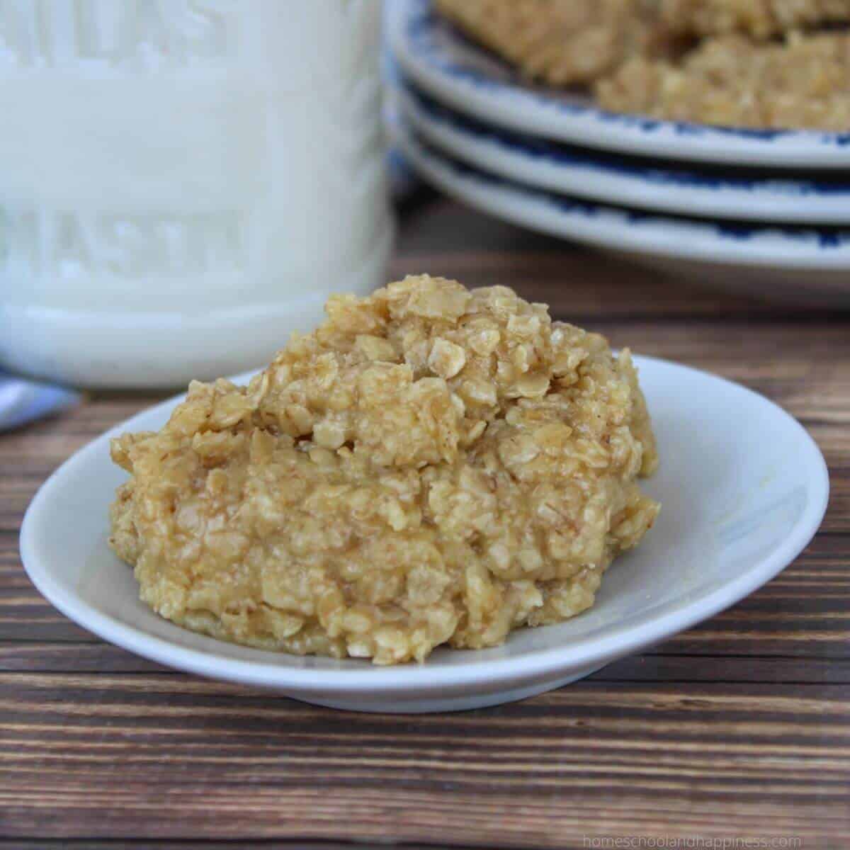 Easy No Bake Vanilla Cookies Even The Kids Will Love