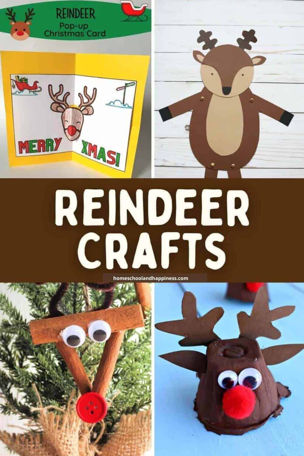 25 Creative Preschool Reindeer Crafts and Activities