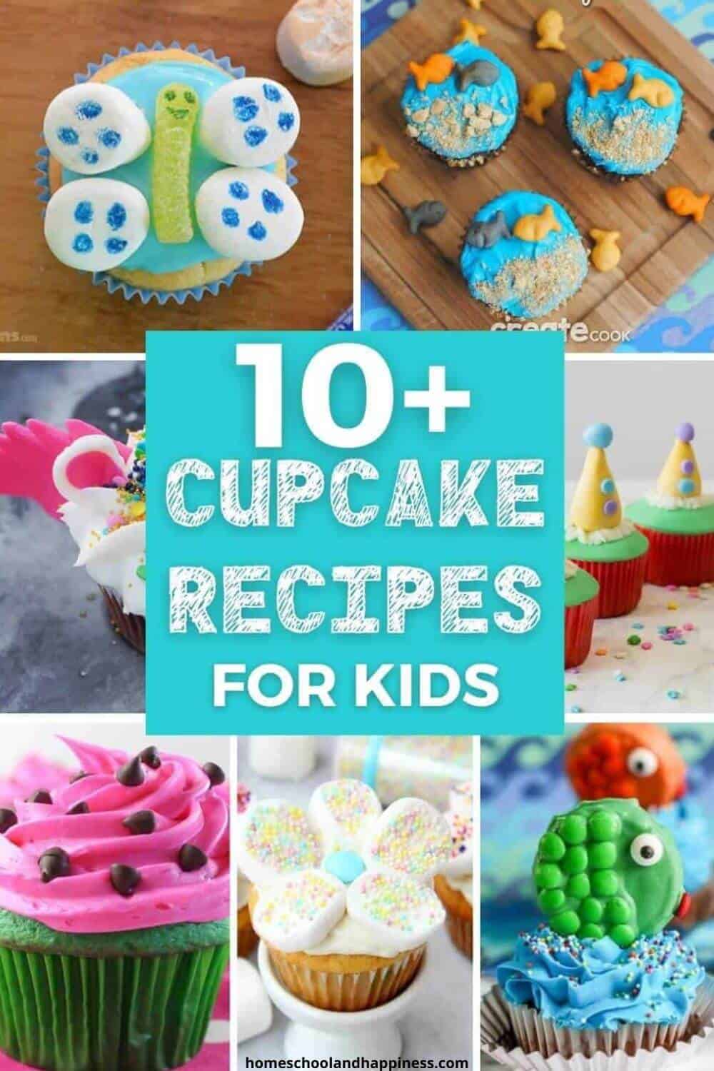 10+ Fun Cupcakes for Kids That Are Creative & Delicious
