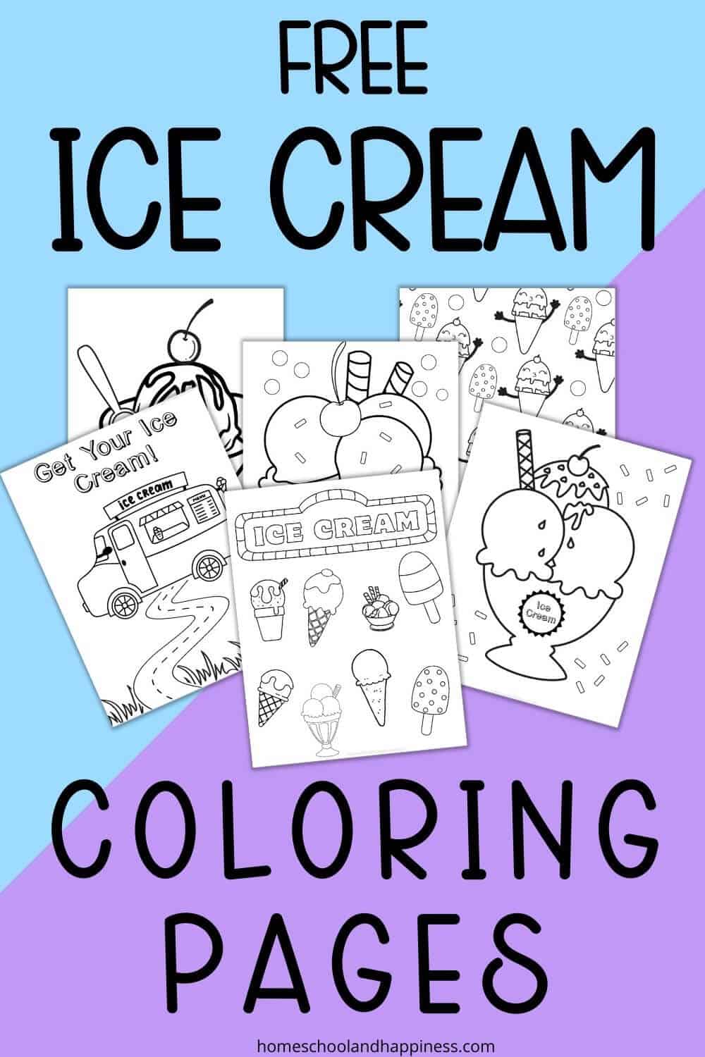 Ice Cream Coloring Pages You'll Want to Print