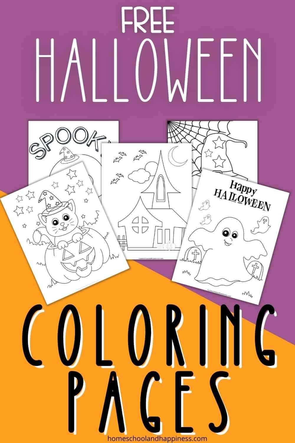 Kids Halloween Coloring Pages Free Printable