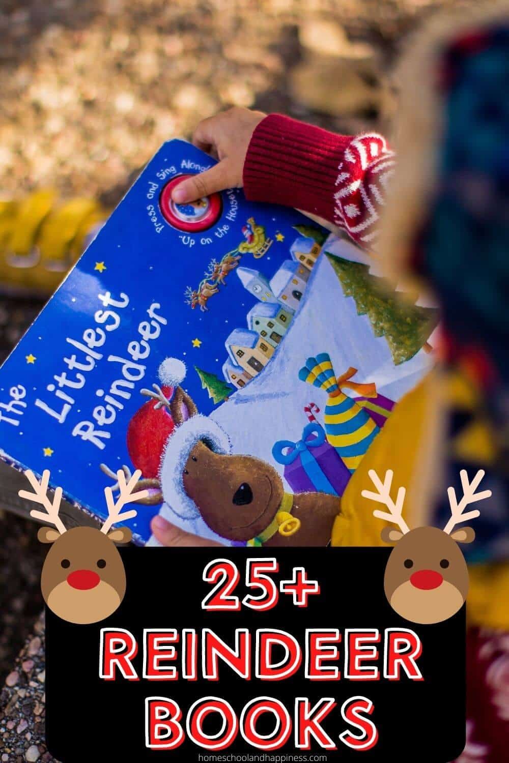 25+ Christmas Reindeer Books for Kids