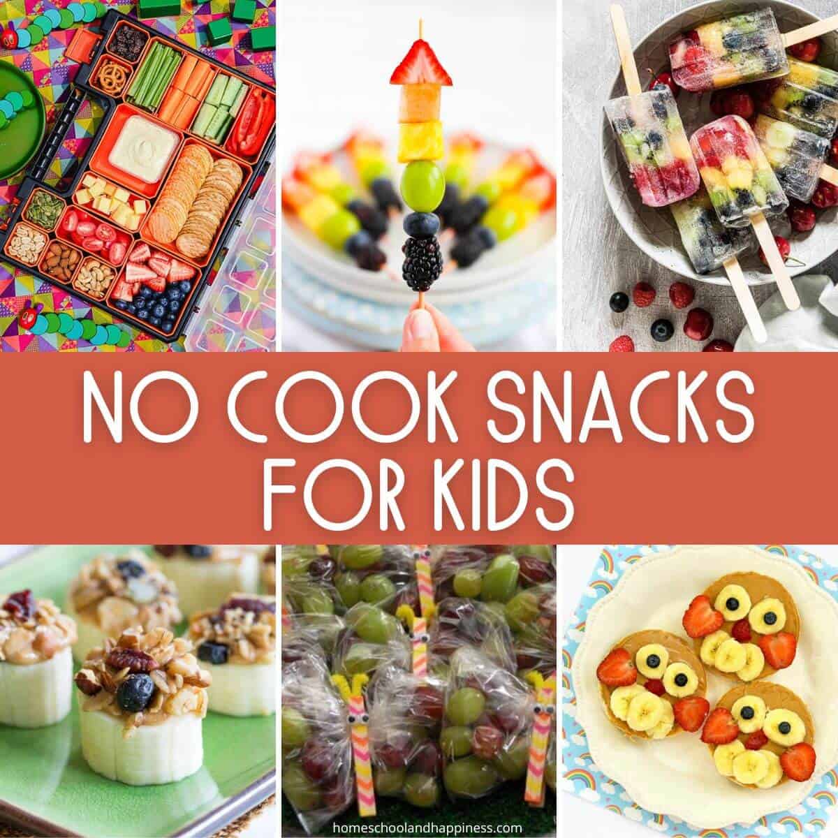 16 Easy No Cook Snacks For Kids 16 Easy No Cook Snacks For Kids