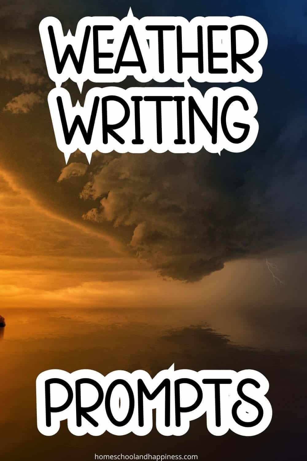40+ Fun Weather Writing Prompts for Kids Free Printable