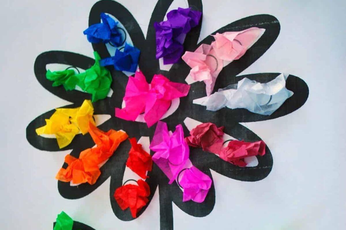 18+ Creative Tissue Paper Crafts - Tissue Paper Art Projects