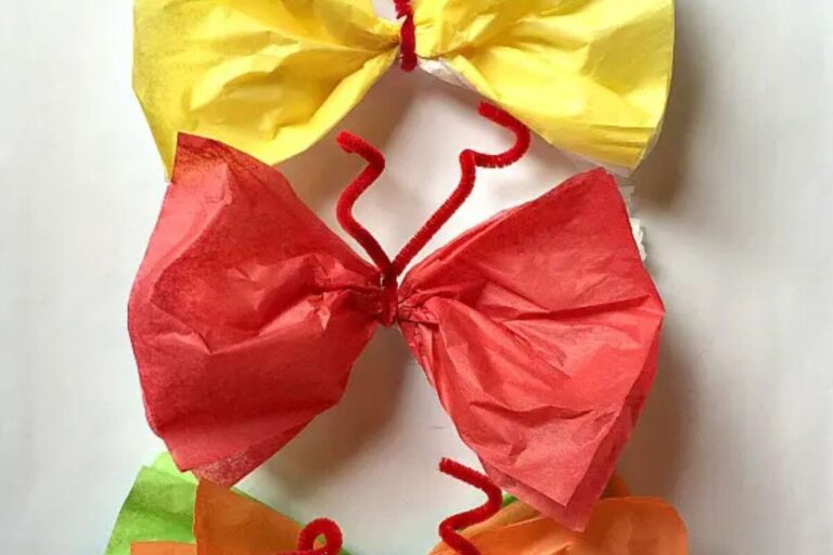 18+ Creative Tissue Paper Crafts - Tissue Paper Art Projects
