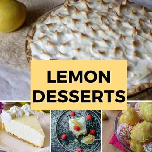 Lemon Desserts - 27 Easy Lemon Dessert Recipes
