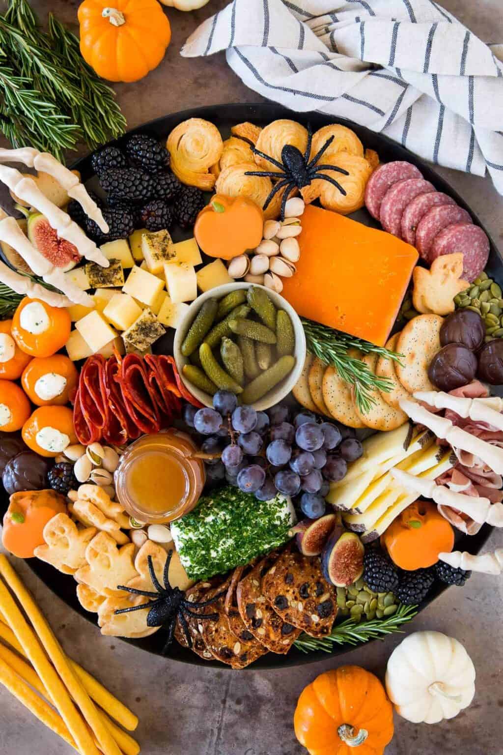 15+ Spooky Halloween Snack Boards Guests Will Love