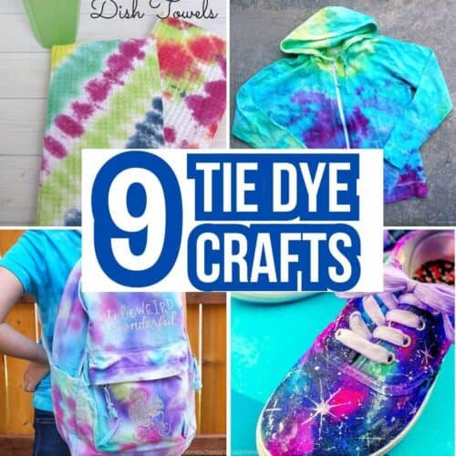9 Easy Tie Dye Crafts for Kids That Are Fun