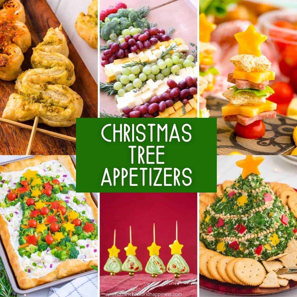 15+ Easy Christmas Tree Appetizers for the Holidays