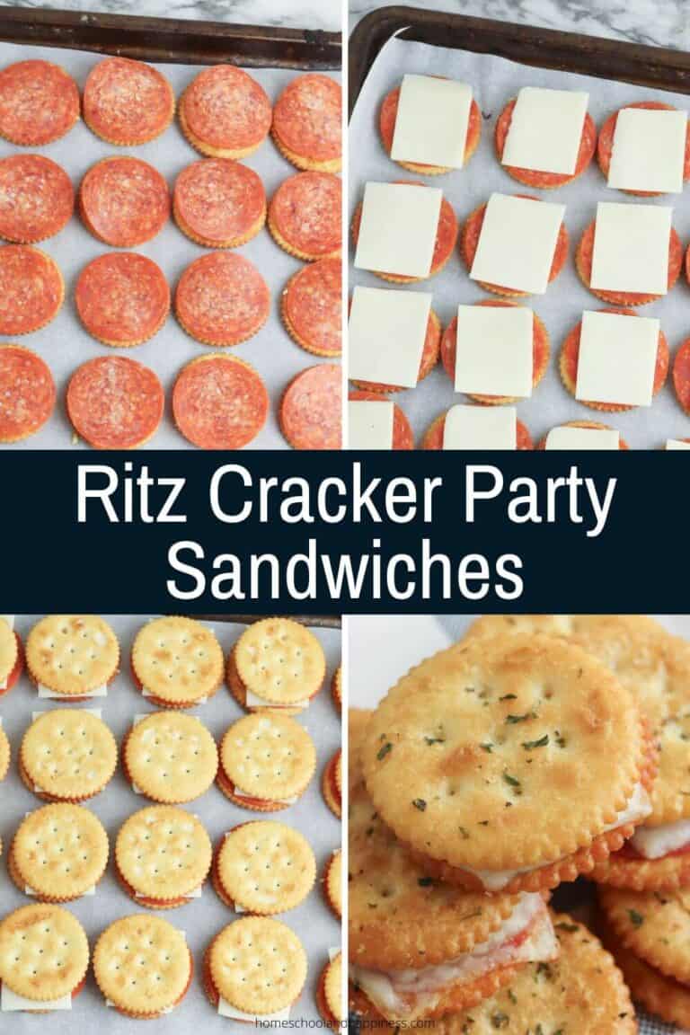 Easy RITZ Pepperoni Pizza Sandwiches - 20 Min Recipe