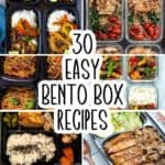 30 Bento Box Recipes for Adults That Are Easy