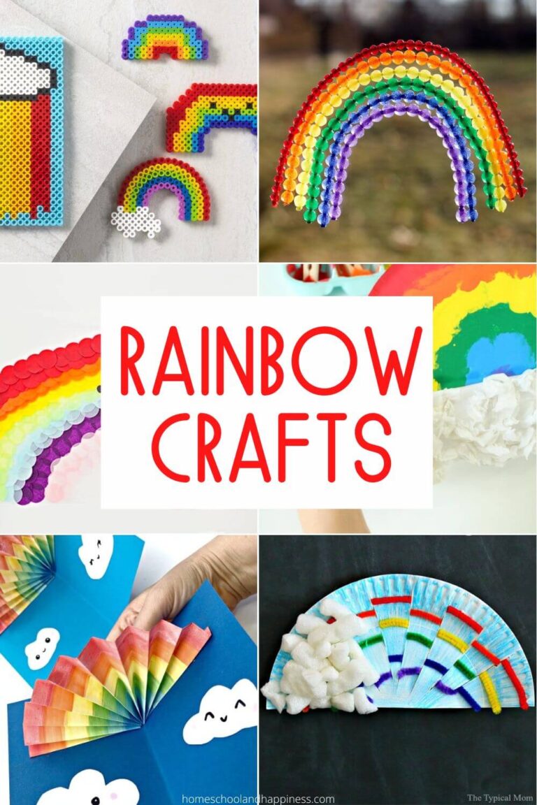 22 Fun and Creative Rainbow Crafts for Kids
