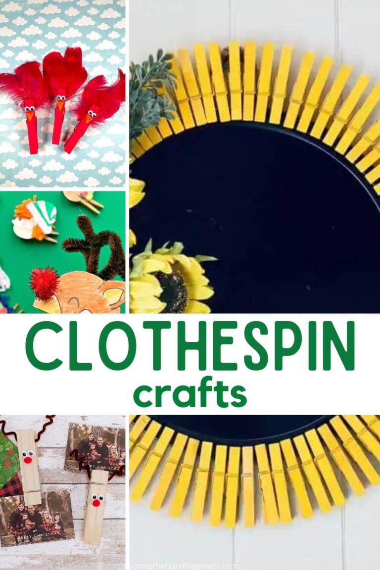 Clothespin Crafts for Kids - Fun & Creative