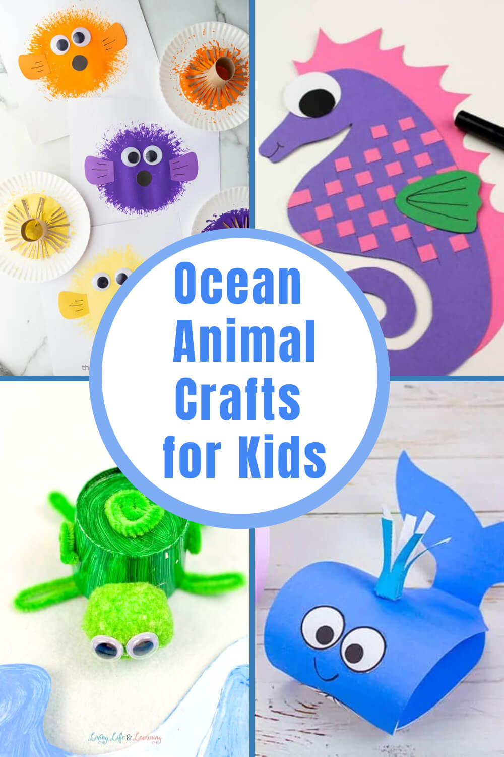 10 Ocean Animal Crafts That’ll Make a Splash With Kids