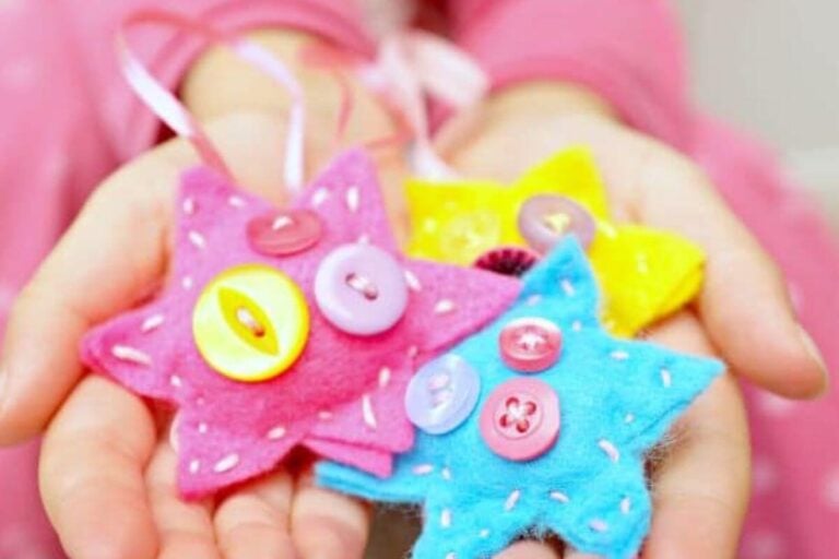 20 Button Crafts for Kids and Adults to Make Together