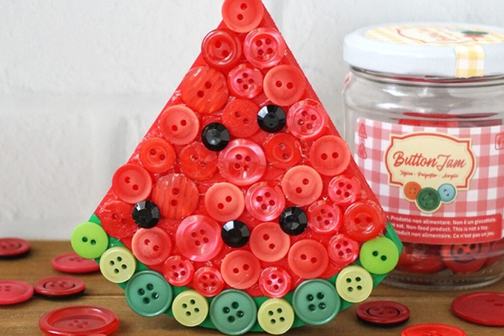 20 Button Crafts for Kids and Adults to Make Together